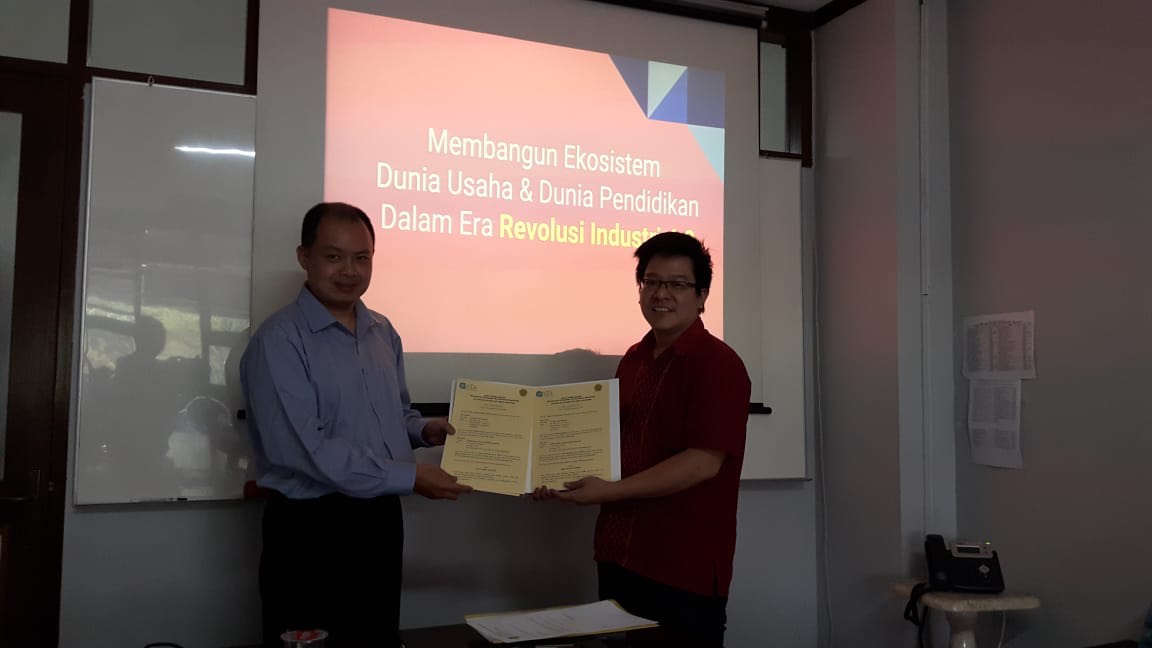 Penandatangan MOU Bersama PT.Ultima Tekno Solusindo - Program Studi Akuntansi